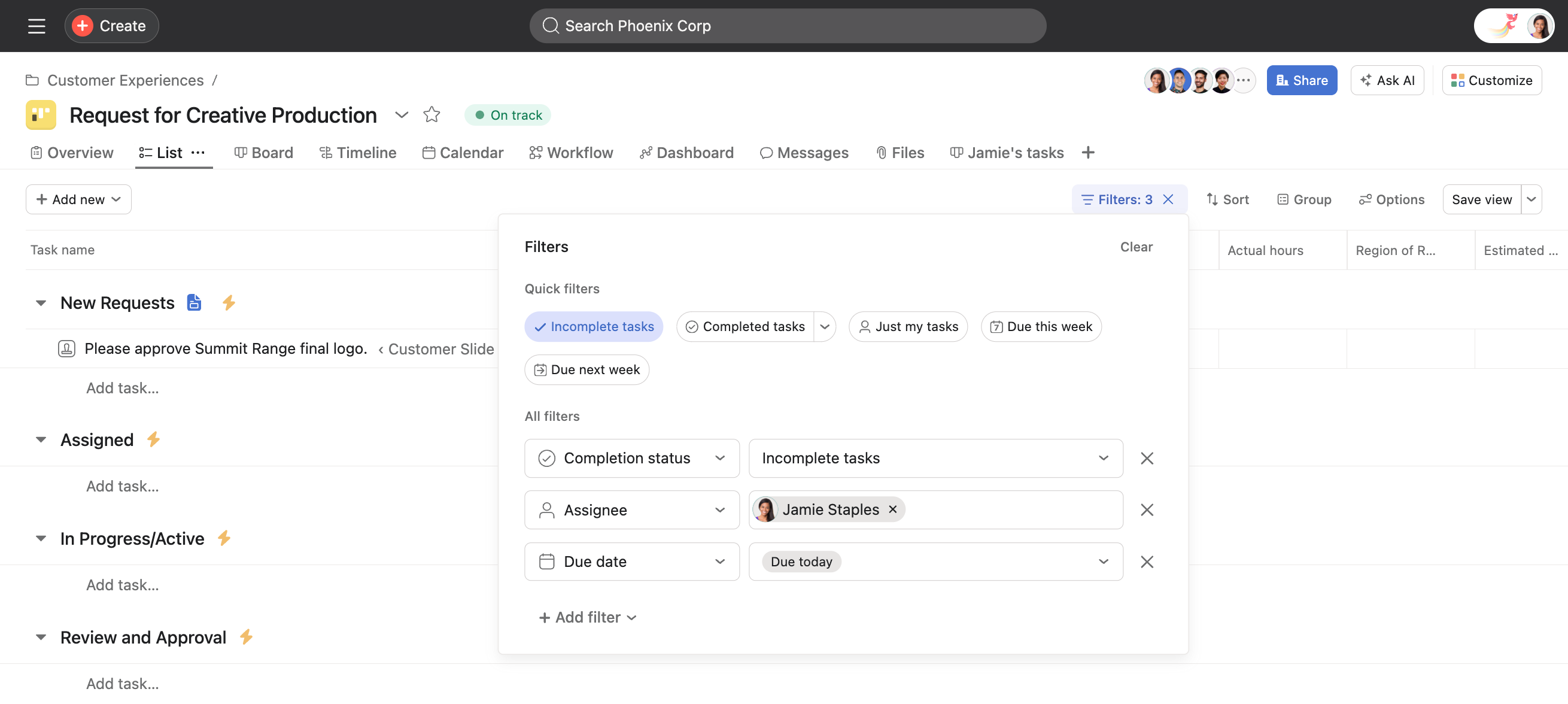 Project Customization And Views