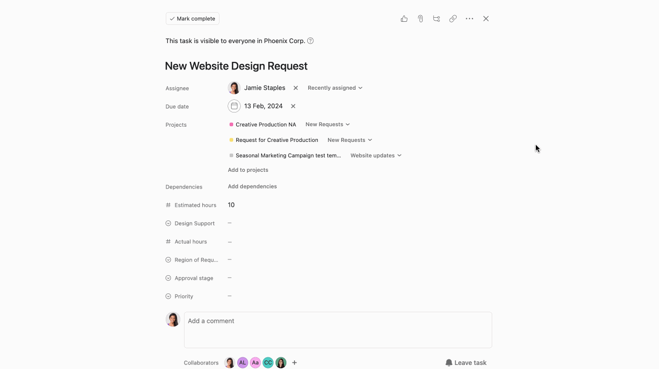 Master Task Prioritization in Asana