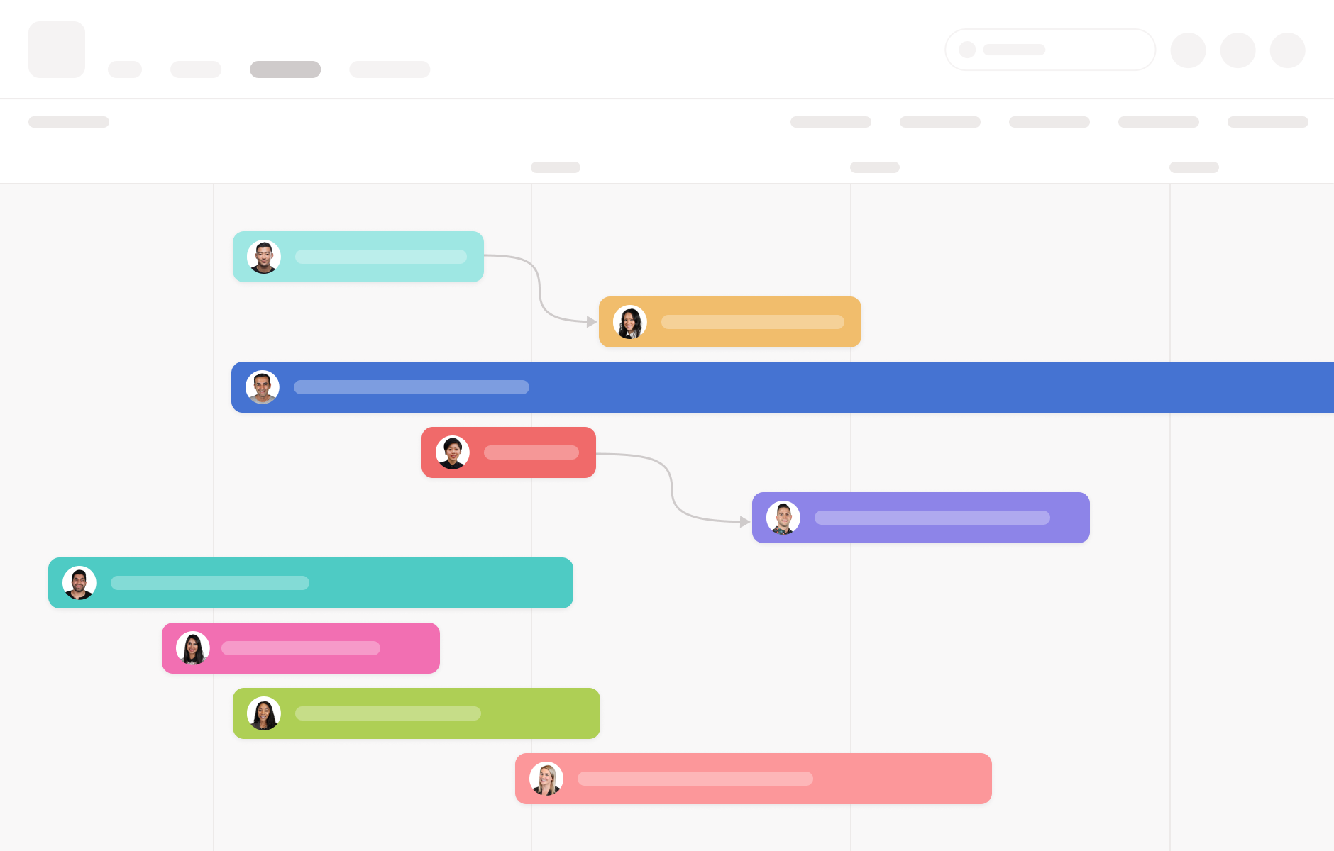 Timeline Template Asana