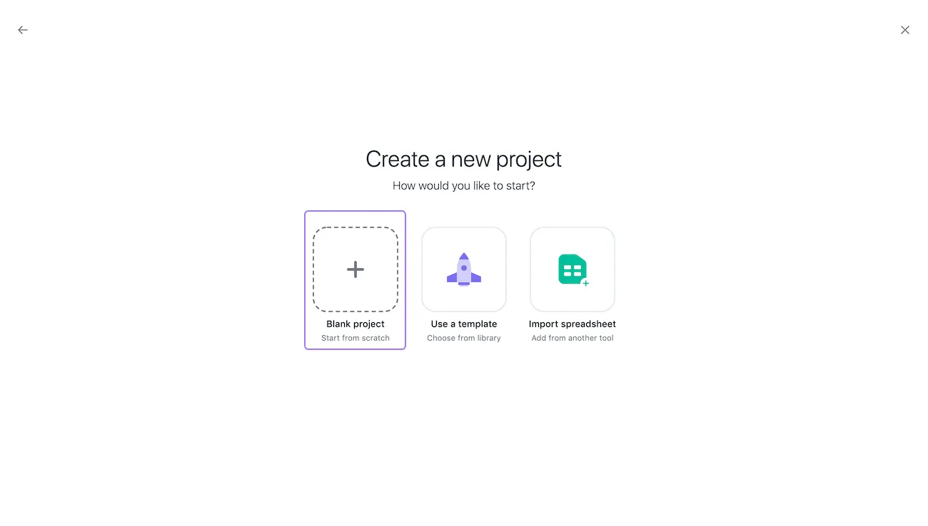 Understanding projects