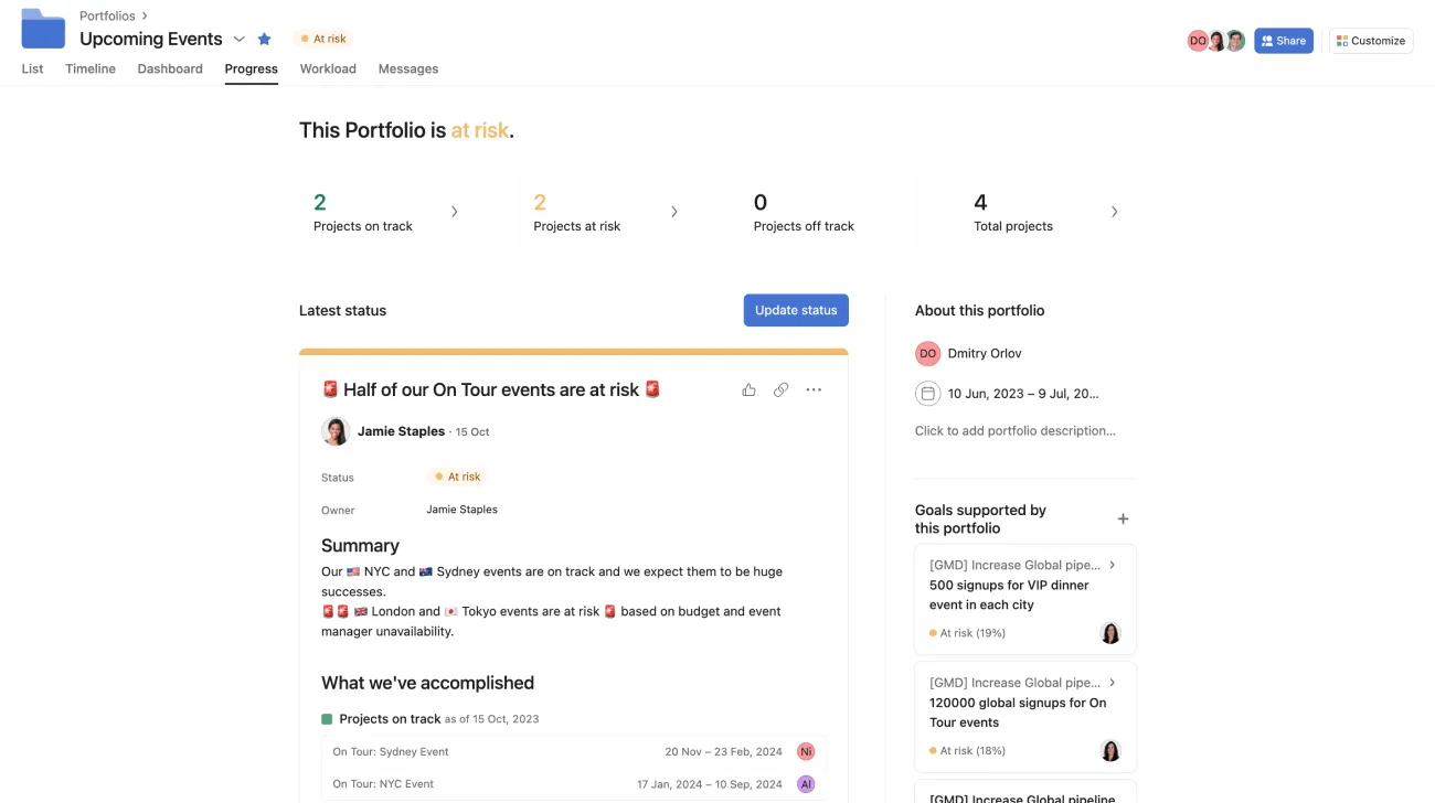 Effective Communication in Asana: Comments, Messages, & Status Updates