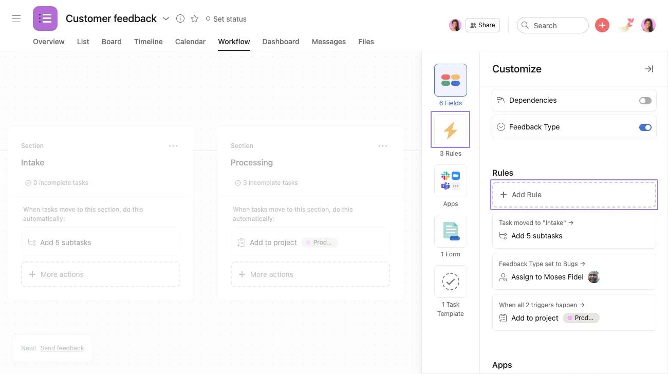 Add movement to your workflow