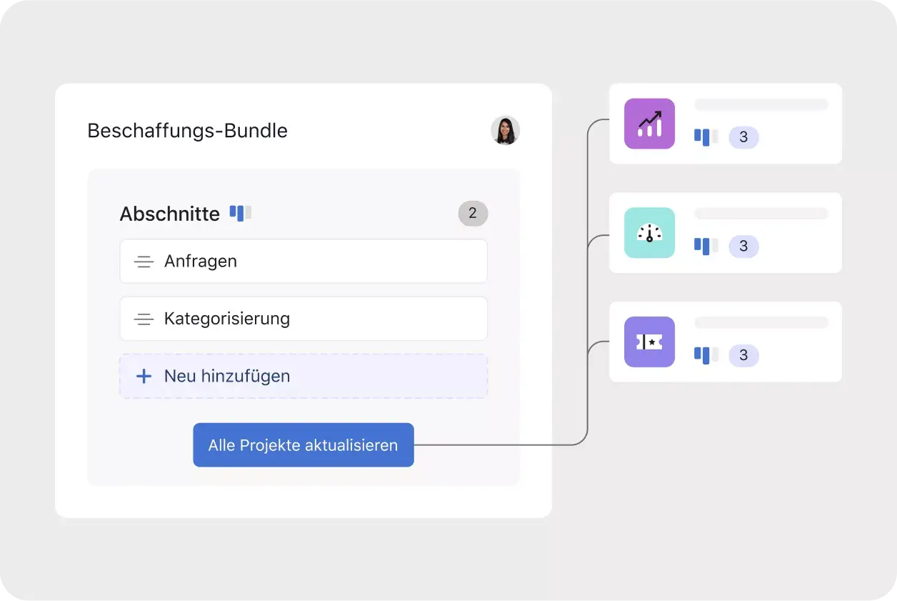 Entdecken Sie die Funktionen von Workflow Bundles • Asana