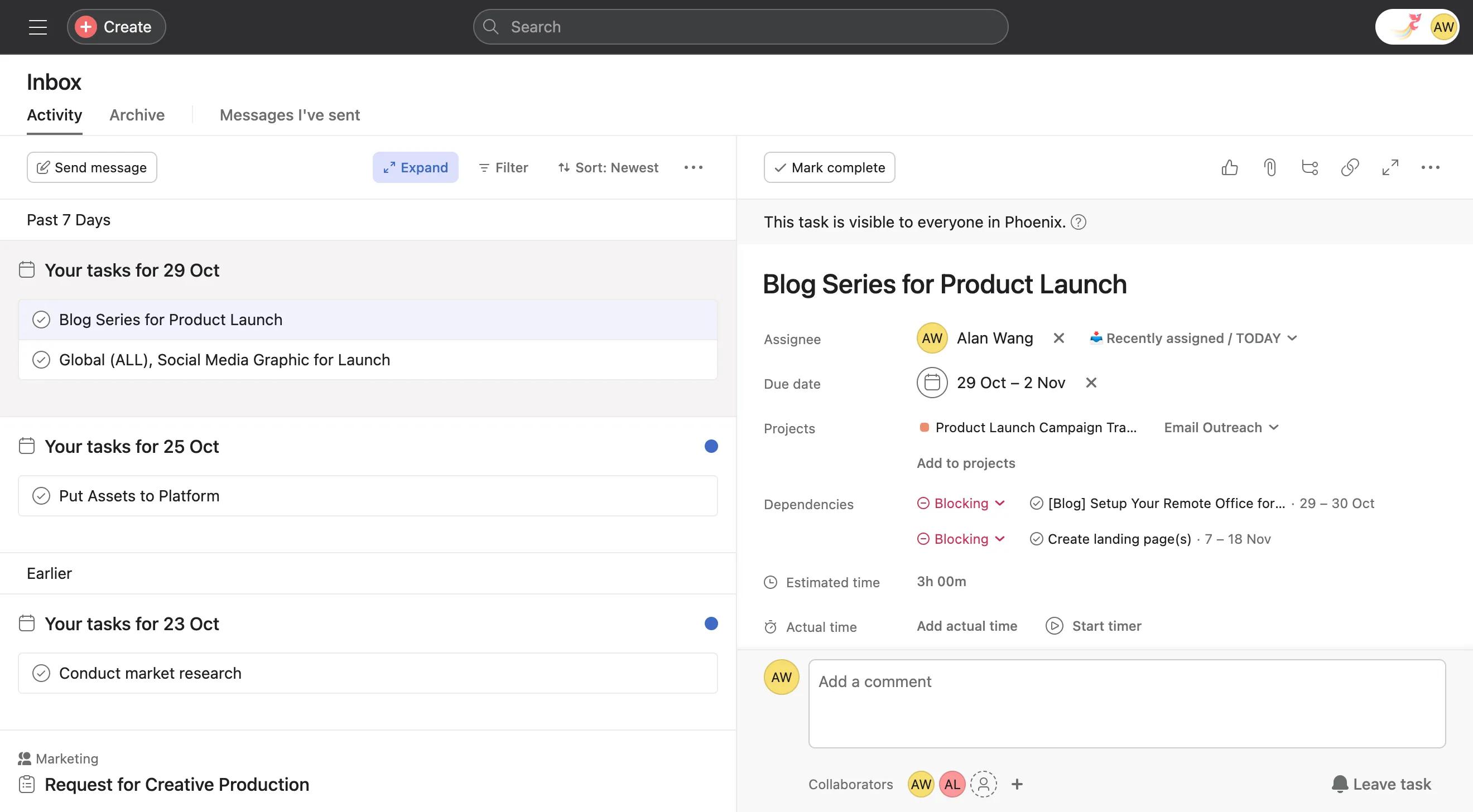 Setting Up Your Asana Profile