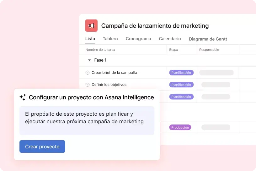 Asana Intelligence: IA para la gestión de proyectos y el trabajo • Asana