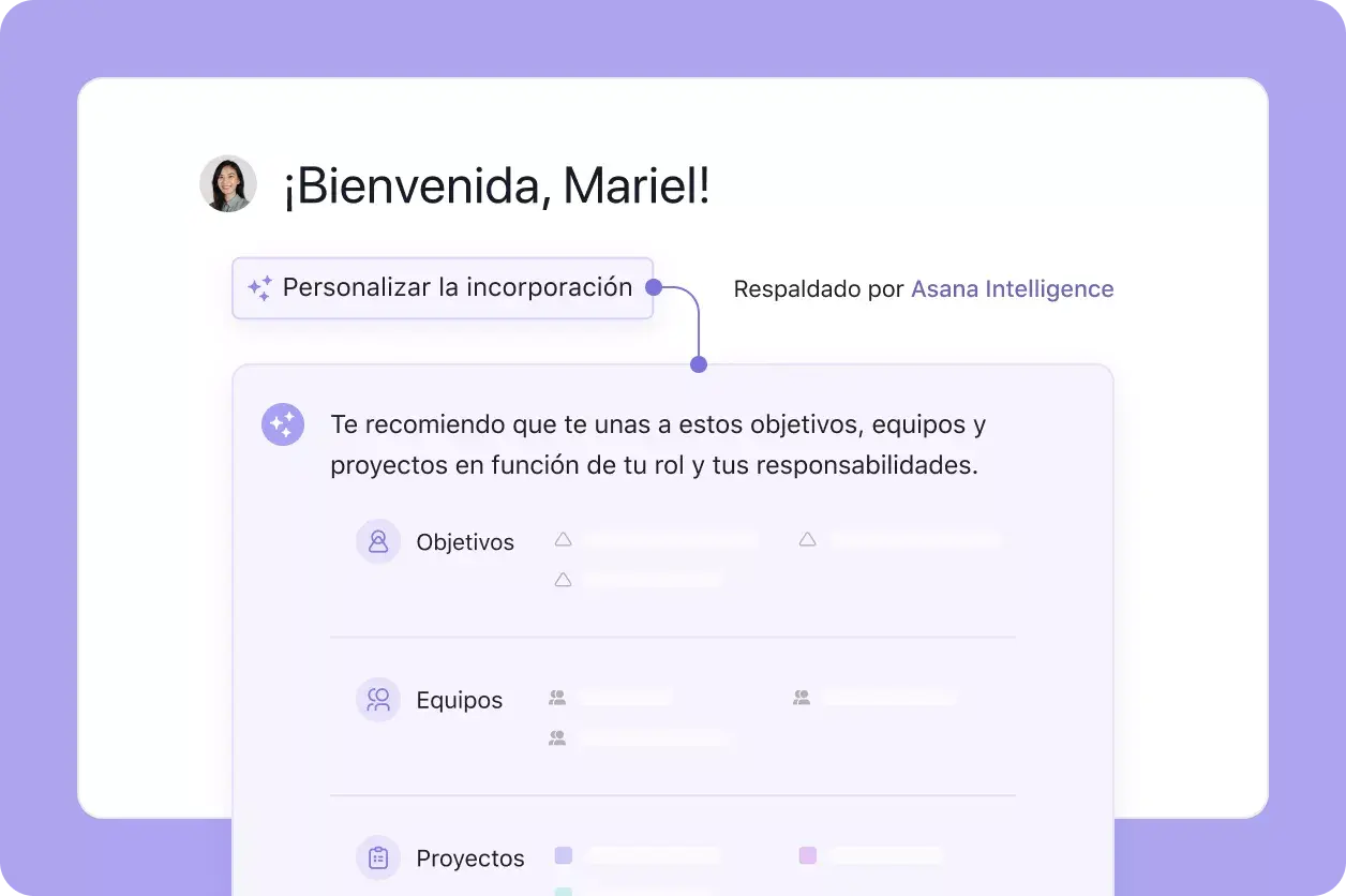 Asana Intelligence: IA para la gestión de proyectos y el trabajo • Asana