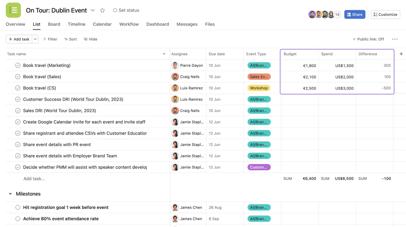 Formula custom fields