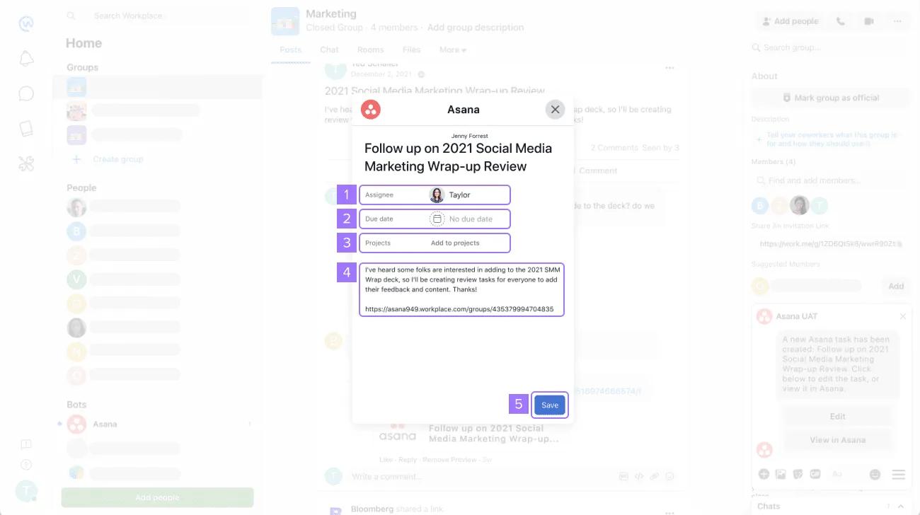 Asana and Workplace from Meta