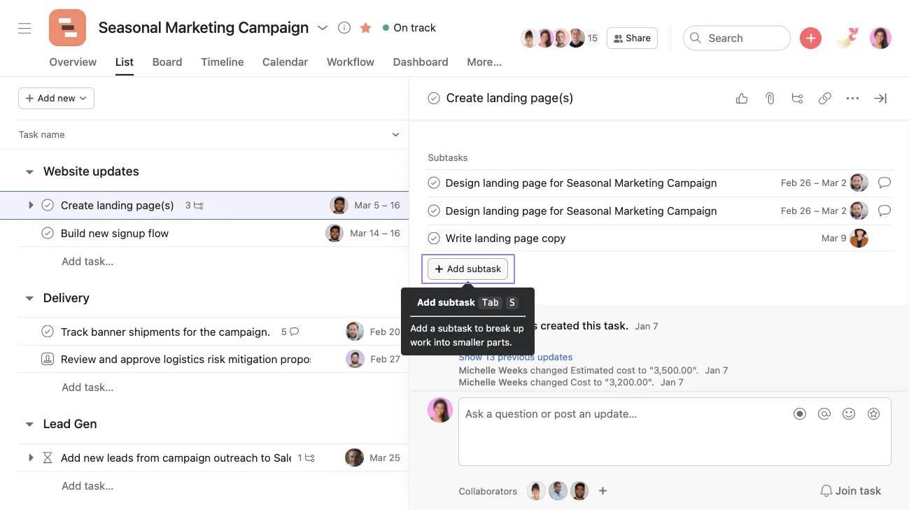 Build the foundation of your workflow