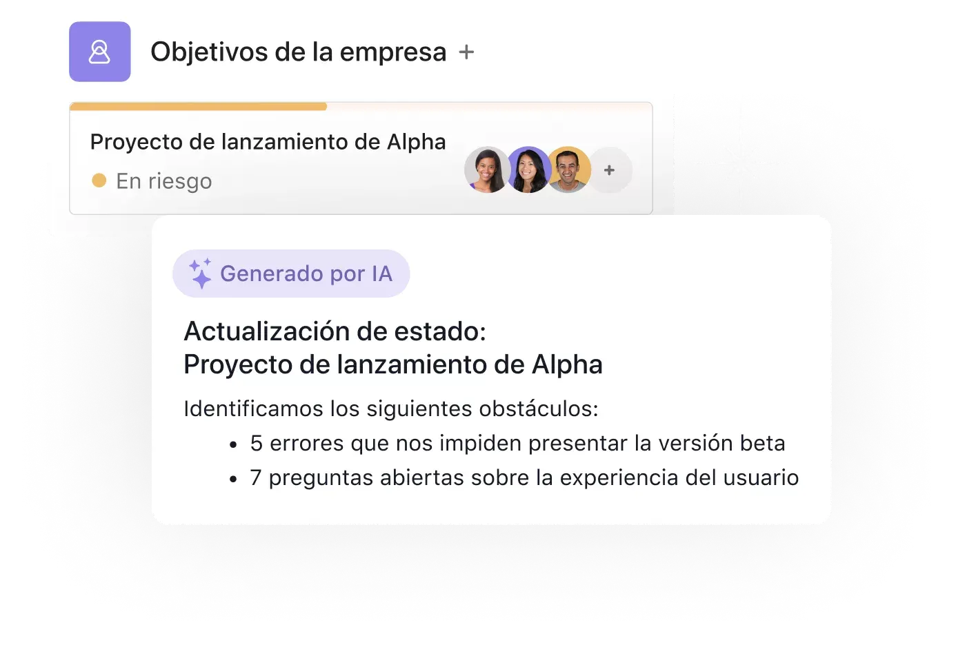 Asana Intelligence: IA para la gestión de proyectos y el trabajo • Asana