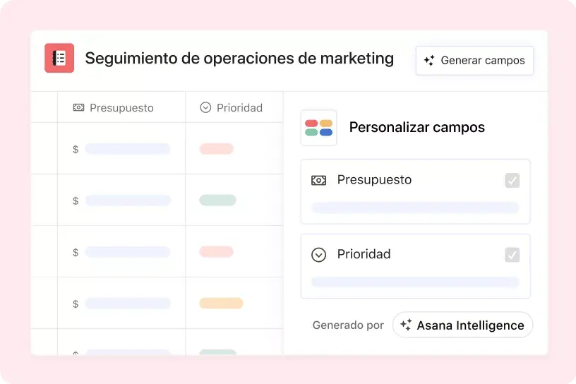 Asana Intelligence: IA para la gestión de proyectos y el trabajo • Asana