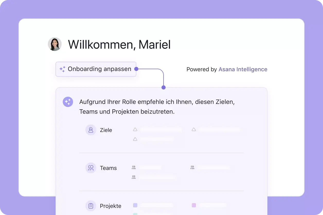 Asana Intelligence – KI für Work Management und Projektmanagement • Asana