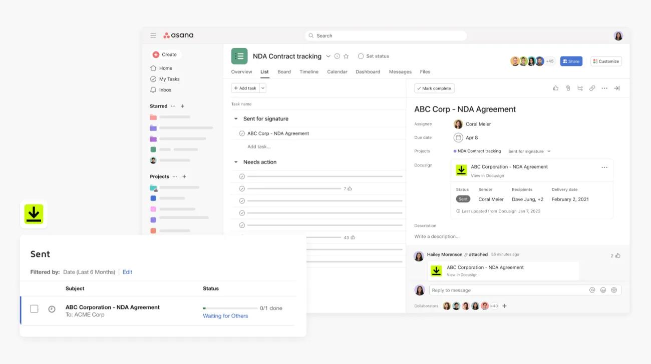 Rules integrations for productivity and communication
