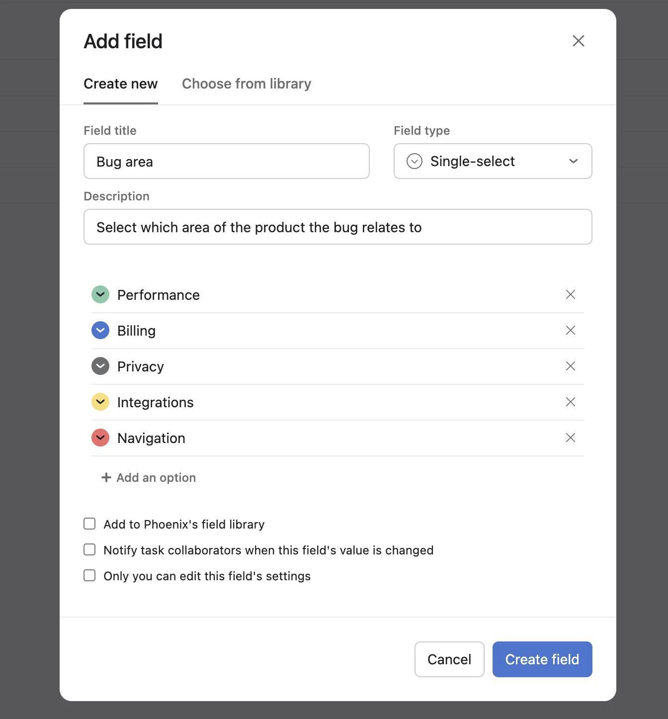 Assign work automatically with custom fields