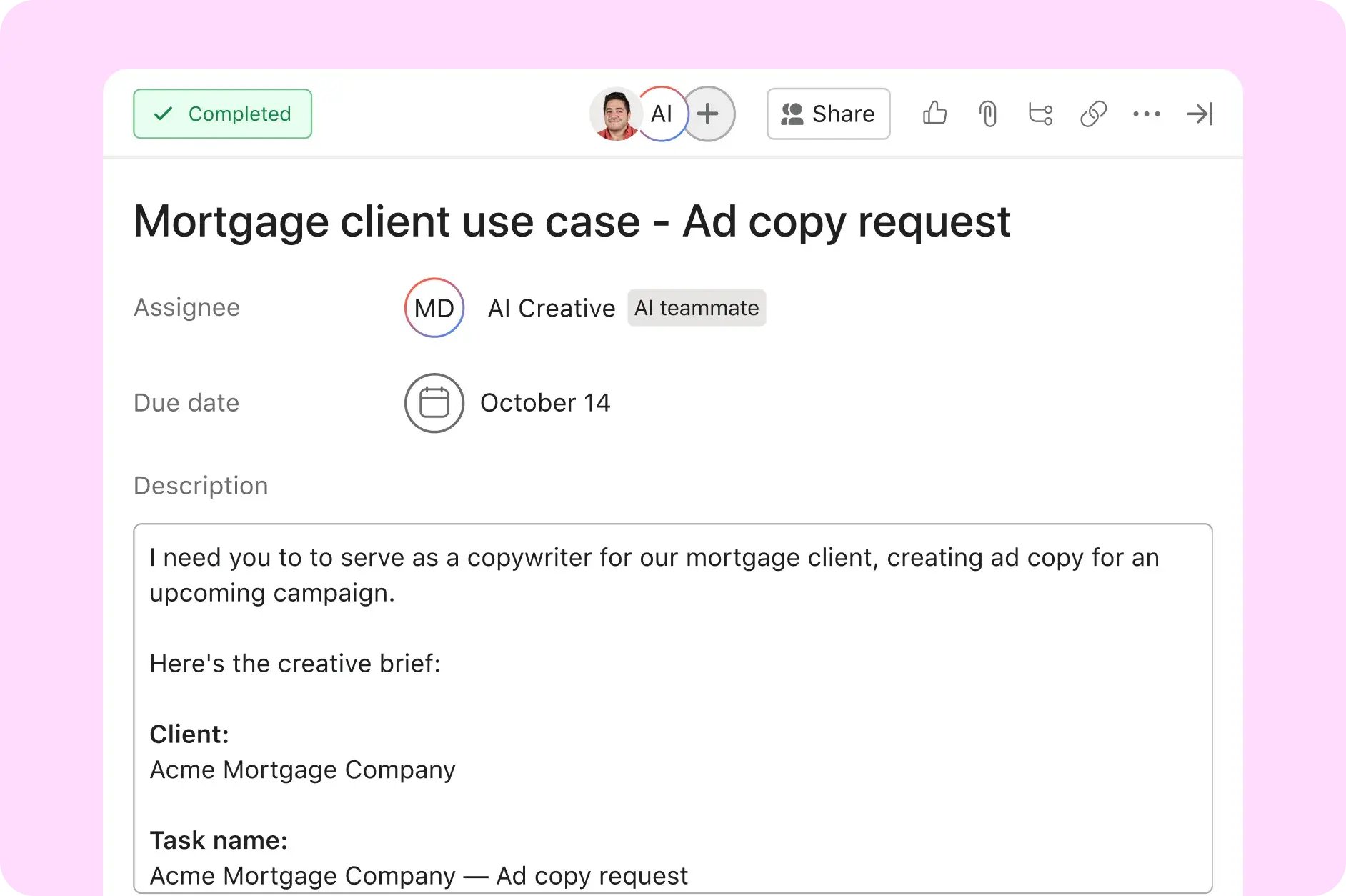 Level Agency Powers the Creative Process with Asana AI Studio [2026 ...
