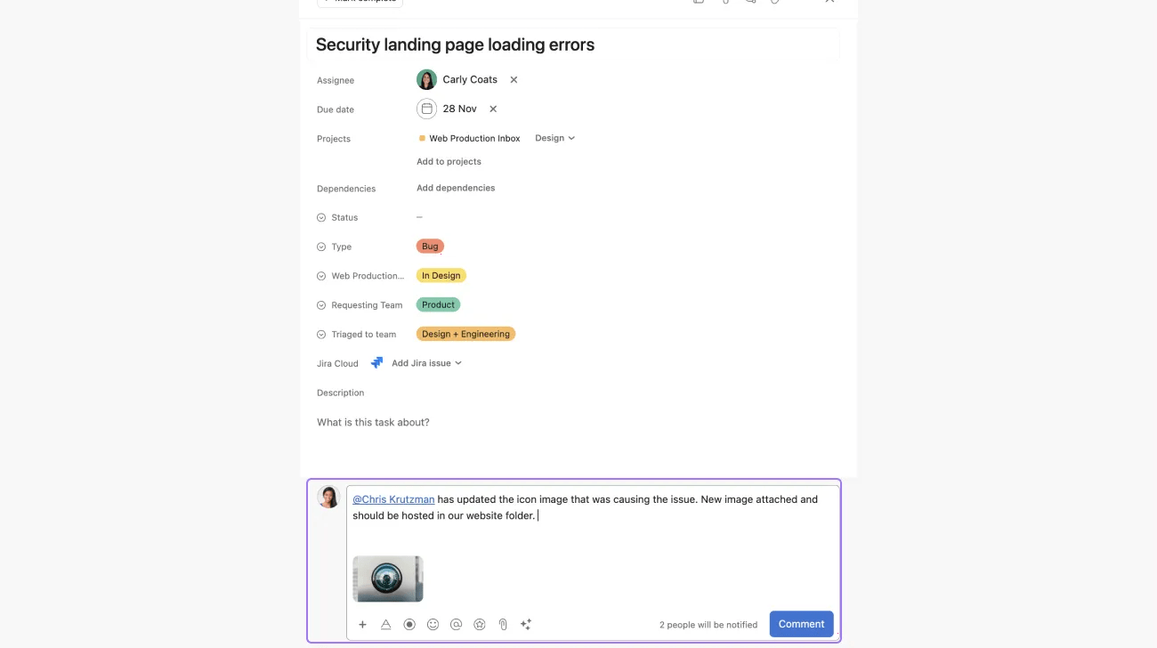 Effective Communication in Asana: Comments, Messages, & Status Updates