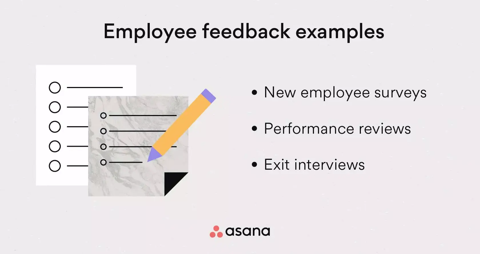 How to Collect Employee Feedback (Tips & Examples) [2023] • Asana