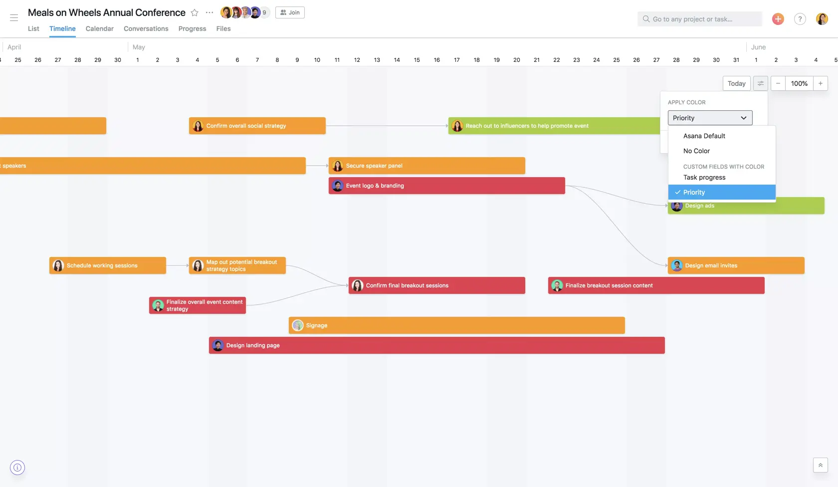 New for custom fields: emojis, links, and more • Asana