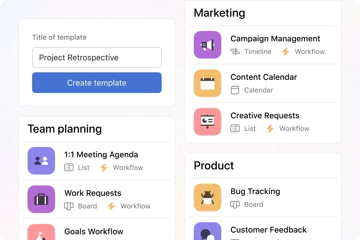 Explore Asana Project & Task Templates Features • Asana Explore Asana Project & Task Templates Features • Asana