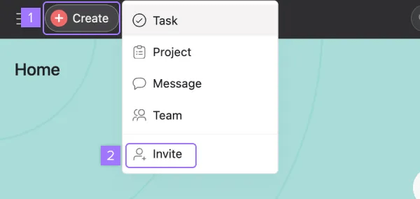 How to Invite Teammates to Asana