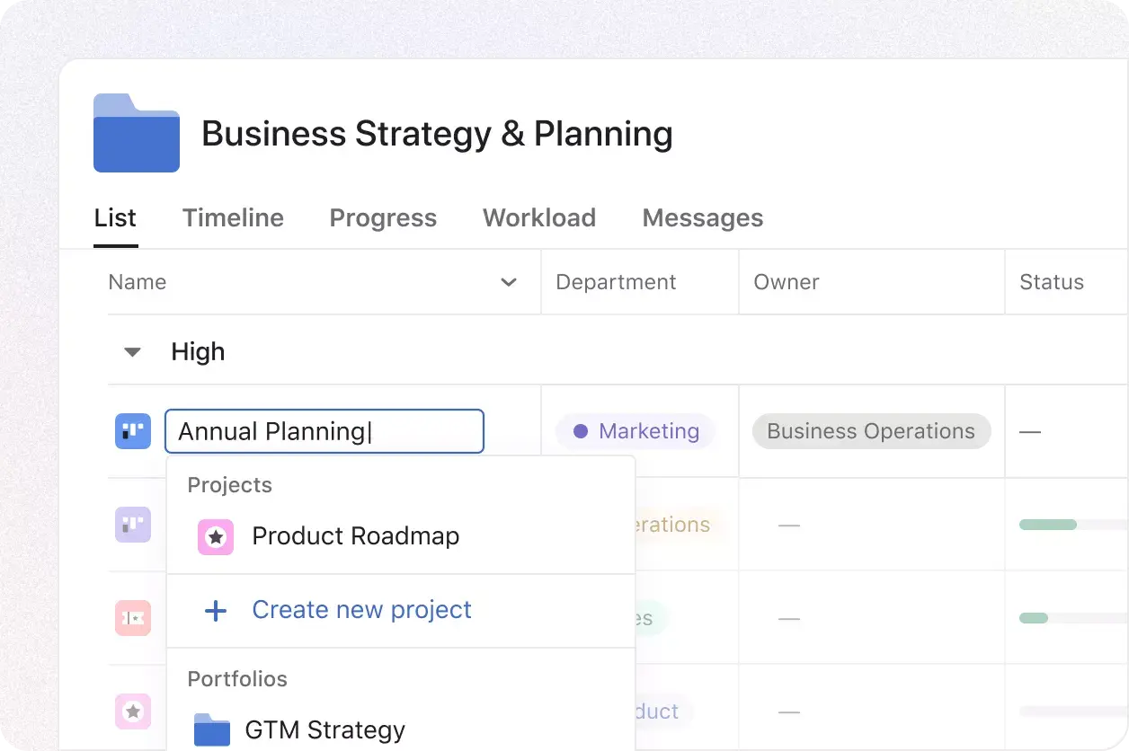 6 Tips to Use Portfolios for Cross-Project Planning [2023] • Asana
