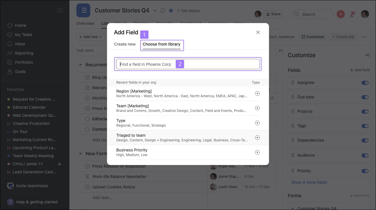 Custom field types and limitations